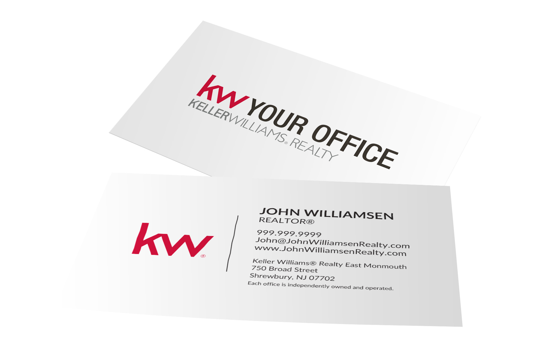 Keller Williams Business Cards Modern Designs And Online Customizer
