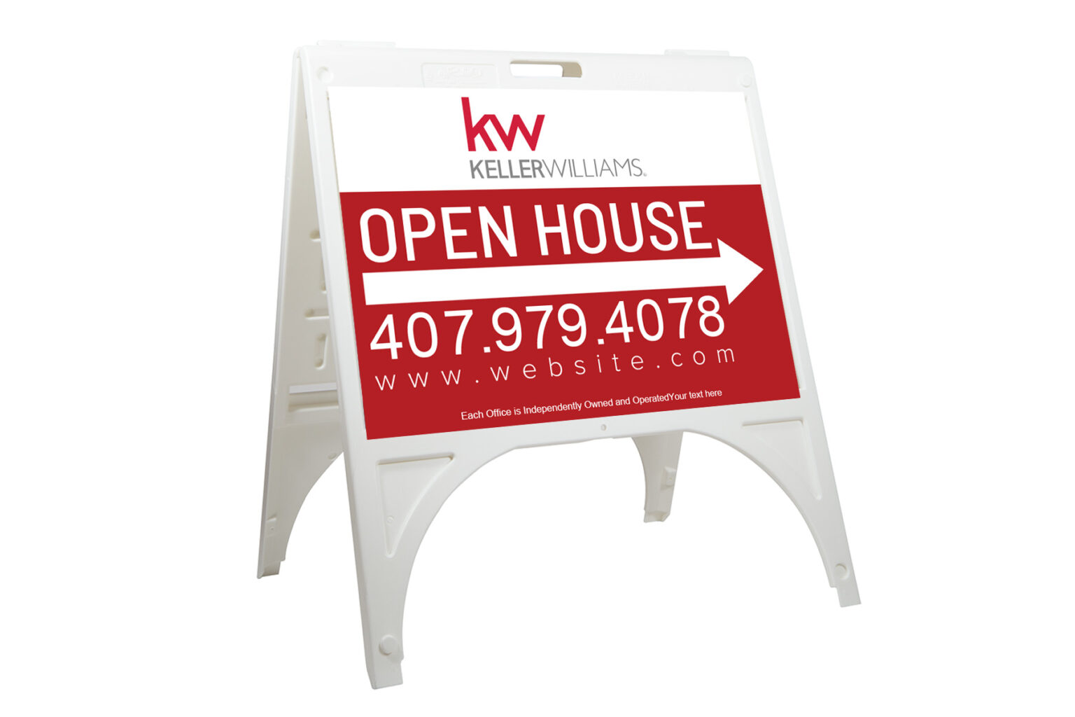 Keller Williams Yard Signs | For Sale & Open House